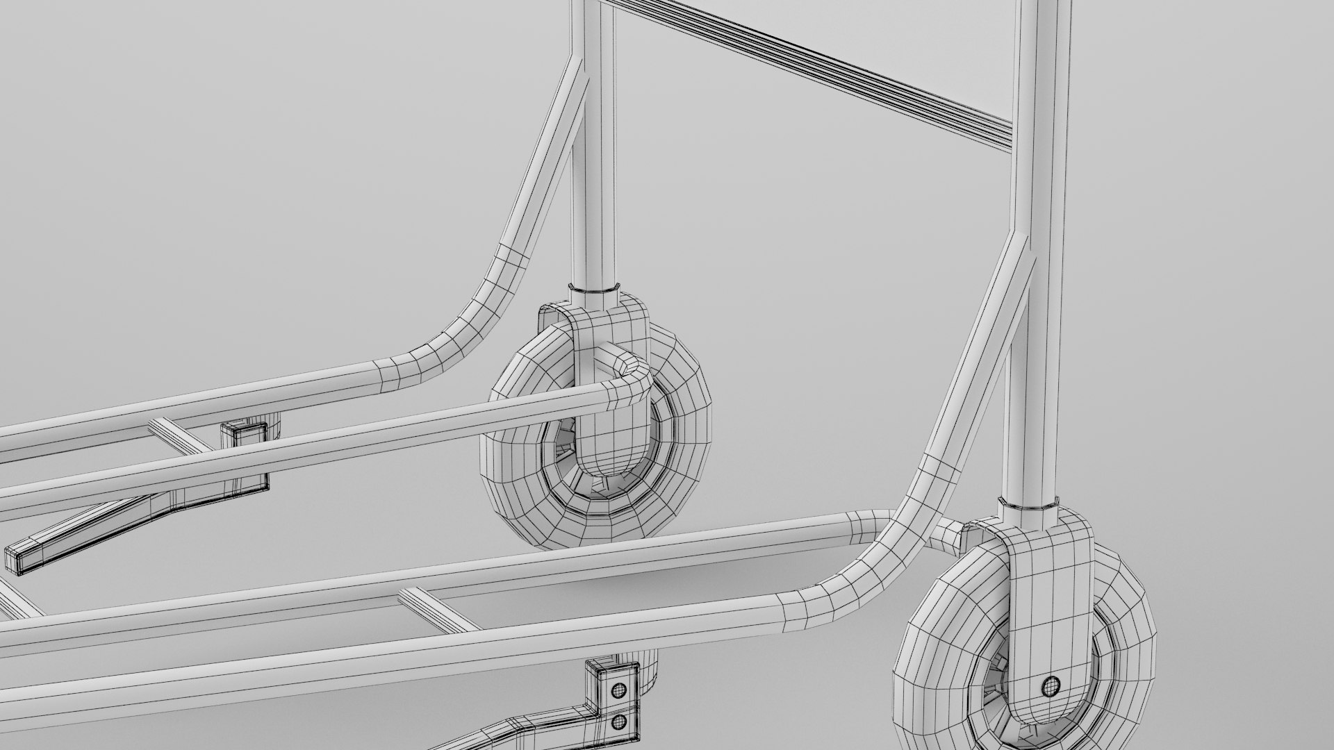 Luggage Trolley Cart 3D Model - TurboSquid 1785727