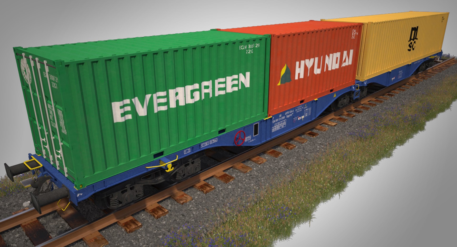 Max Container Railcar Sggrss