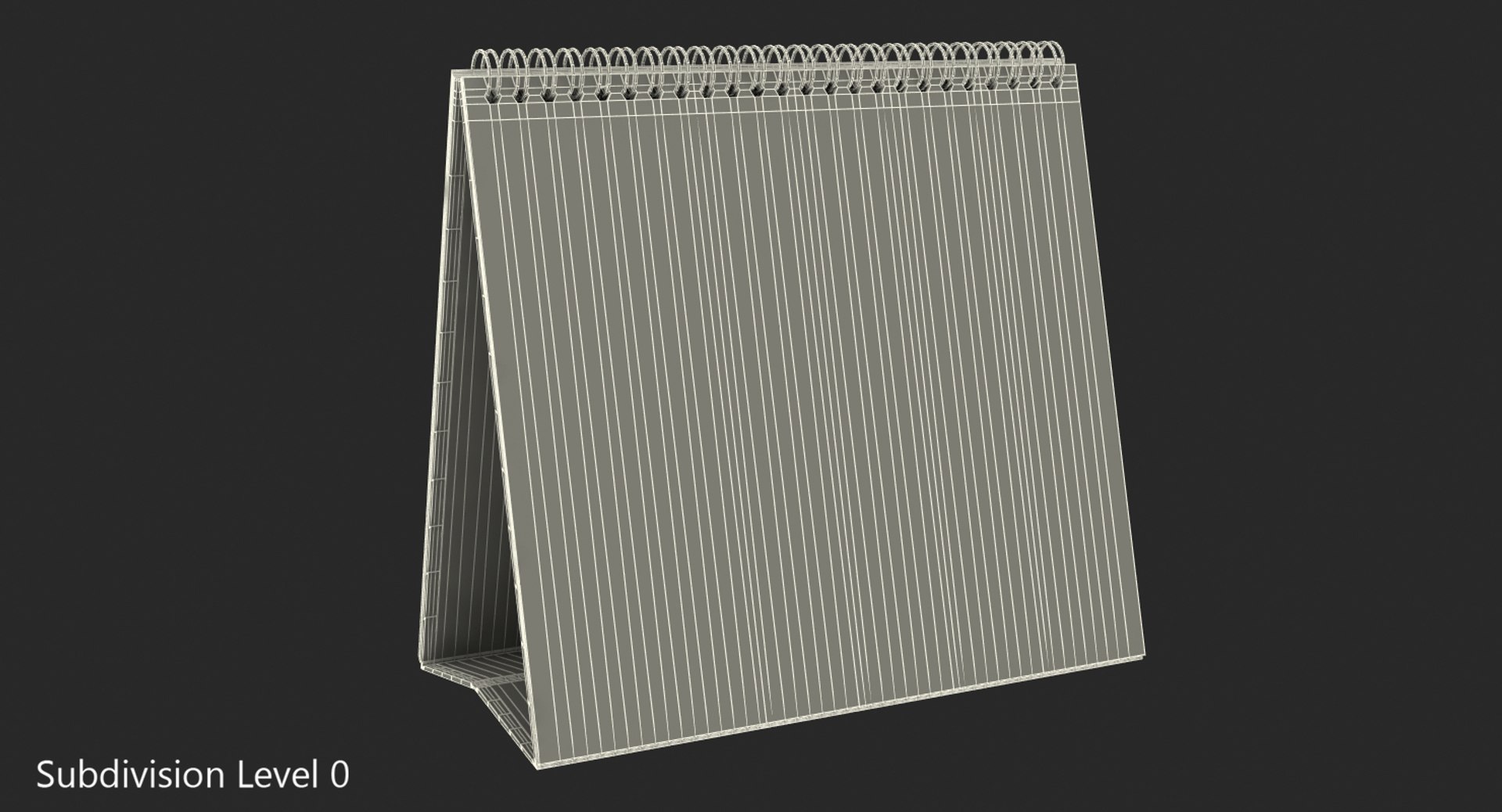 Desk Calendar 2018 3D Model - TurboSquid 1306548