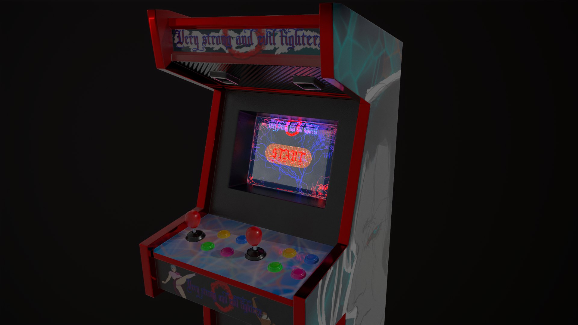 Arcade Machine 3D Model - TurboSquid 1833255