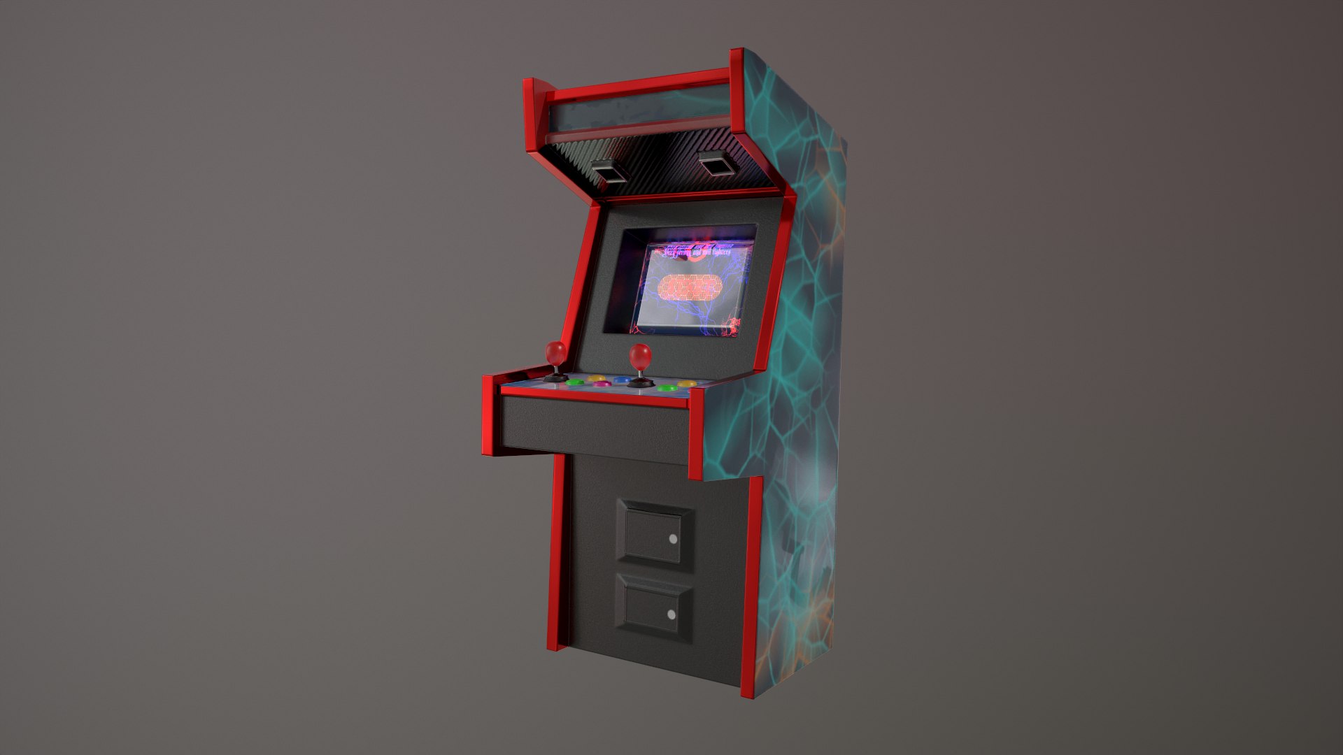 Arcade Machine 3D Model - TurboSquid 1833255