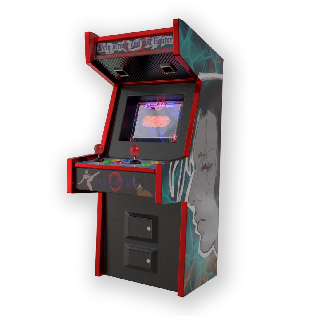 Arcade Machine 3D Model - TurboSquid 1833255