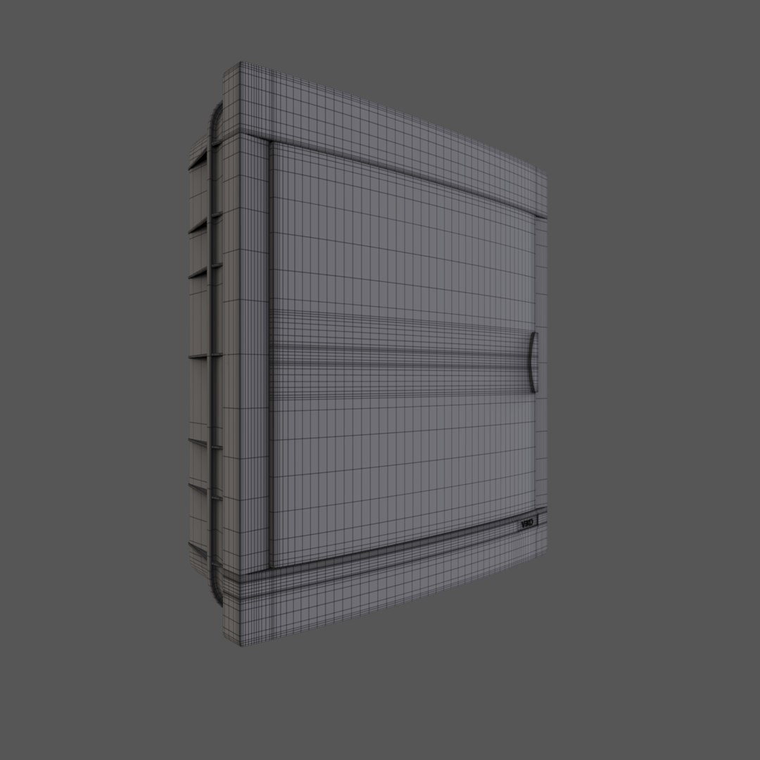 3D Electrical Distribution Panel Viko Lotus 24 Internal 90912024 Model ...