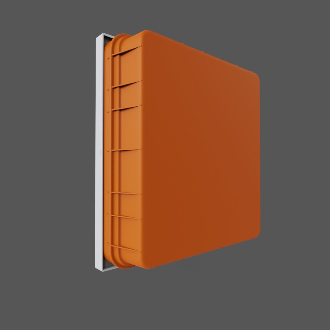 3D Electrical Distribution Panel Viko Lotus 24 Internal 90912024 Model ...