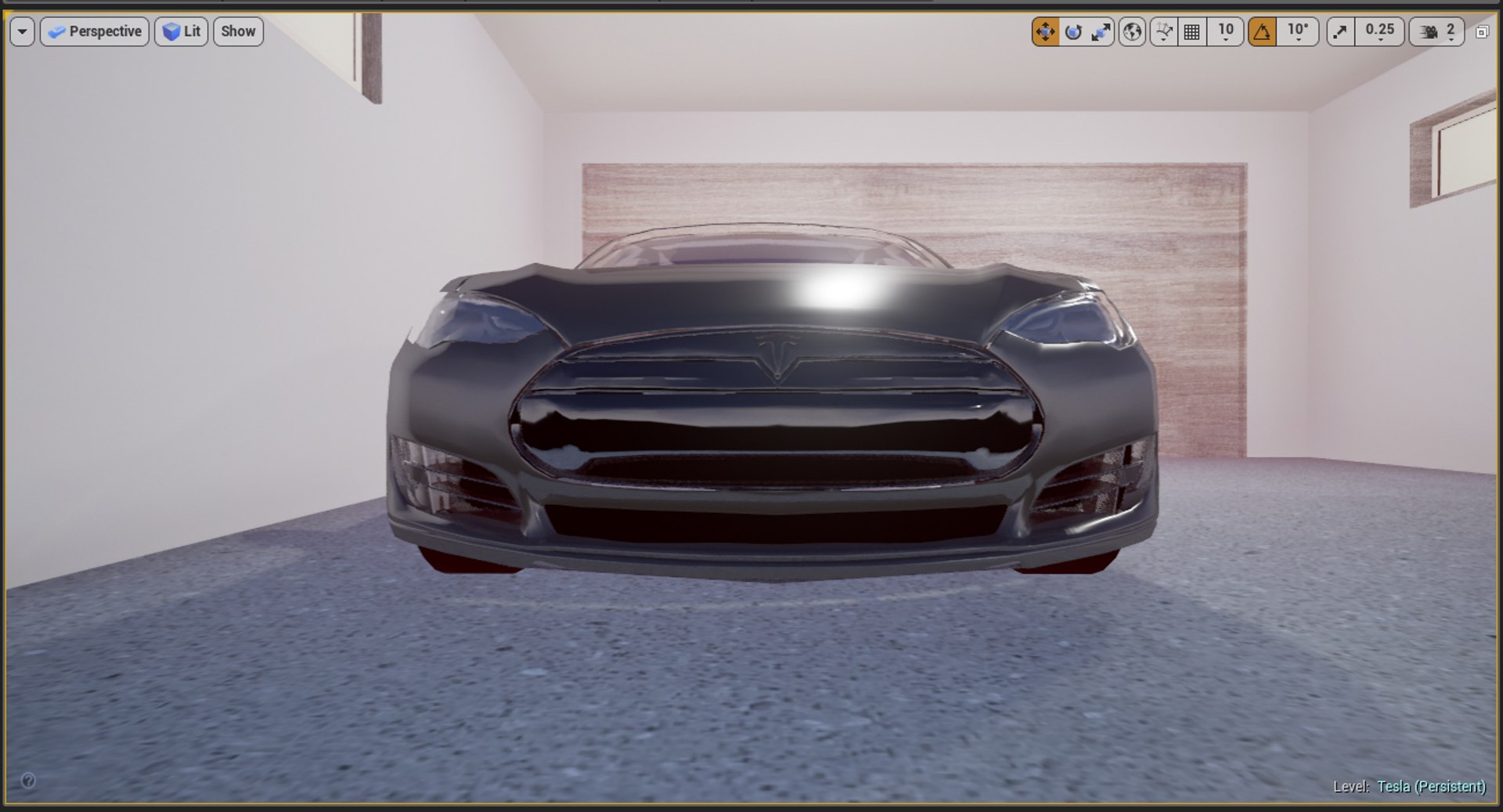 Polys Vr Ready Car 3d Model