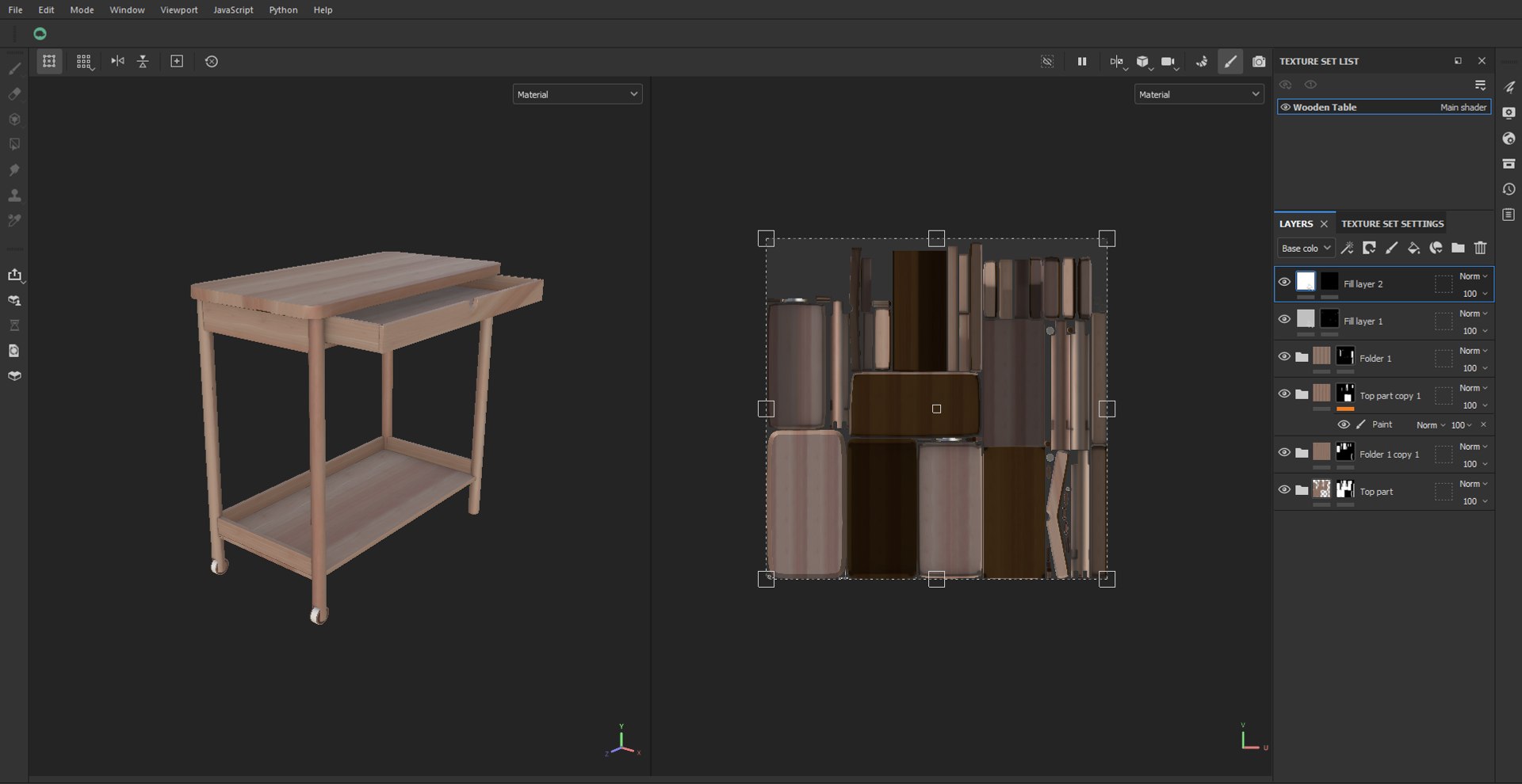 3D Computer Desk Table - TurboSquid 2320020