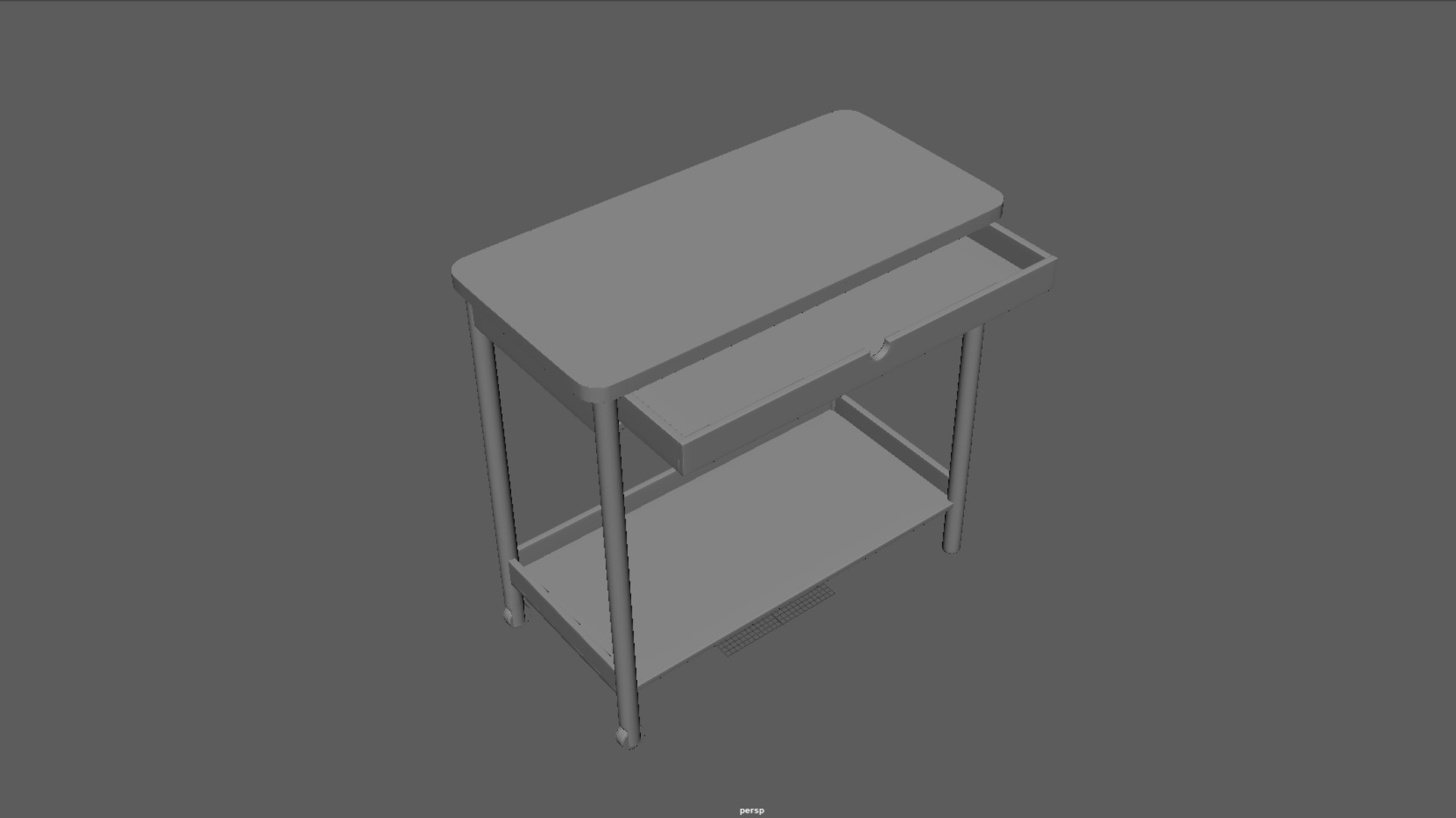 3D Computer Desk Table - TurboSquid 2320020
