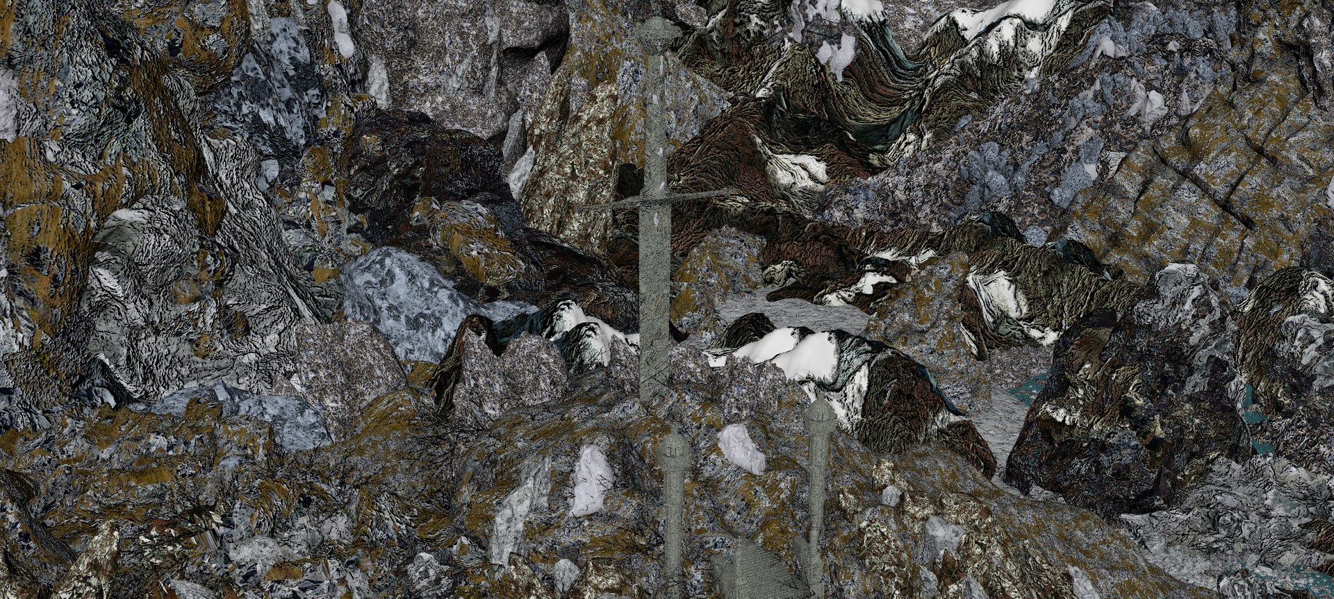 3D Model Winter Sword Temple Environment - TurboSquid 2014283