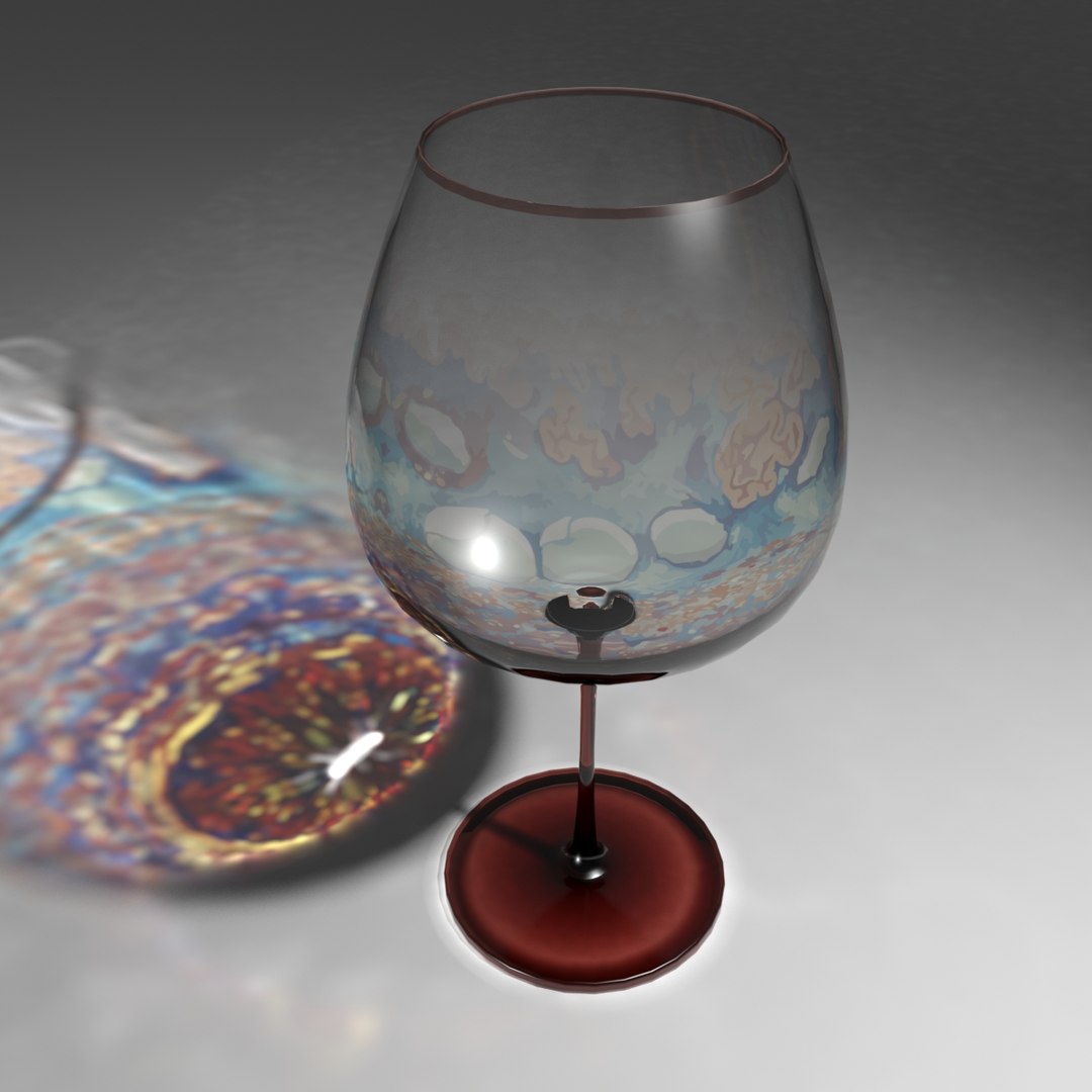 3d model glass