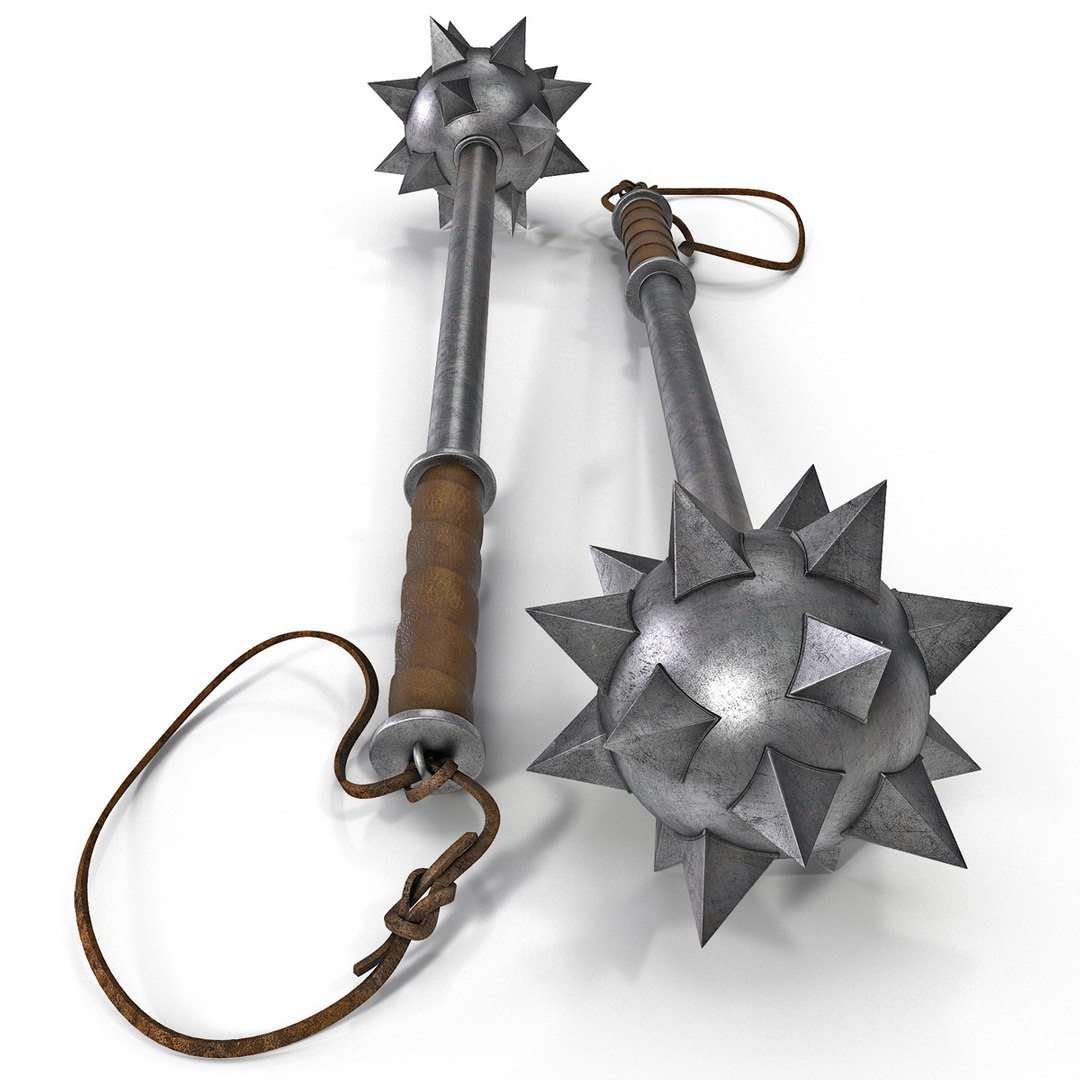 Medieval Mace V4 3d Max