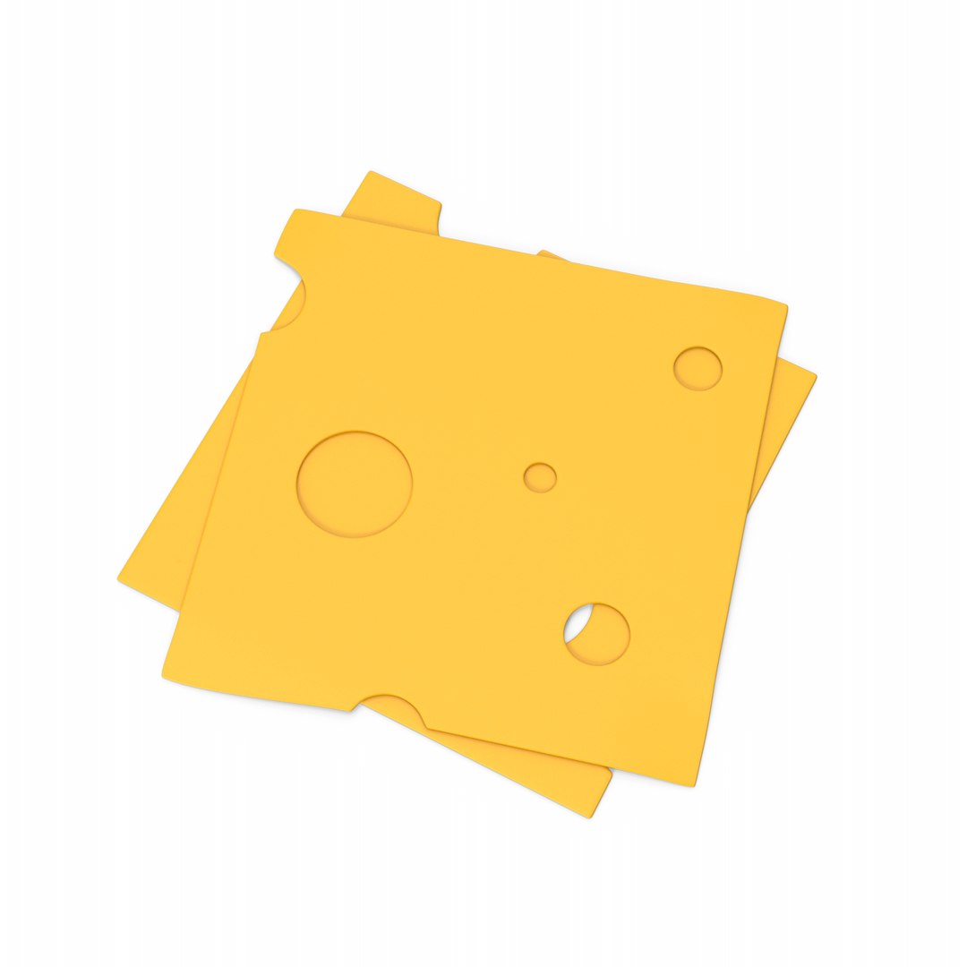 Cheese 3D Model - TurboSquid 2136029