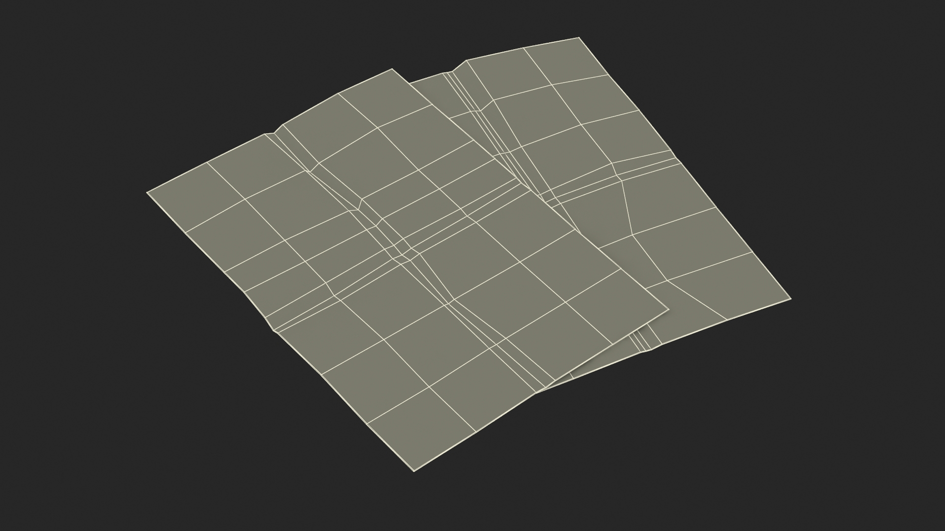 Vintage Handwritten Letters 3D Model - TurboSquid 2195819