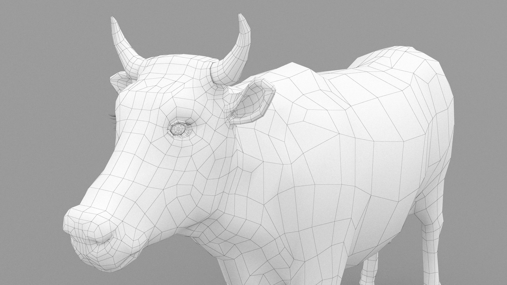 Cow 3D Model - TurboSquid 1618078