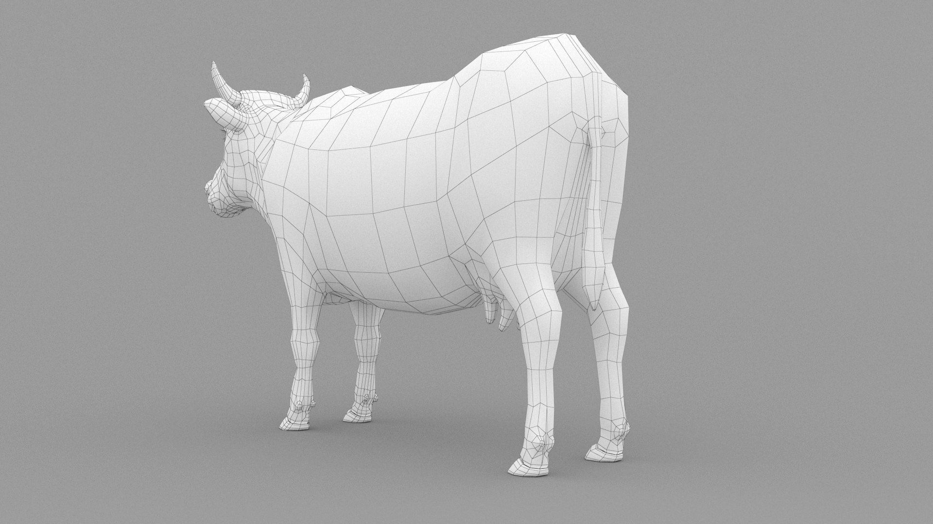 Cow 3D Model - TurboSquid 1618078