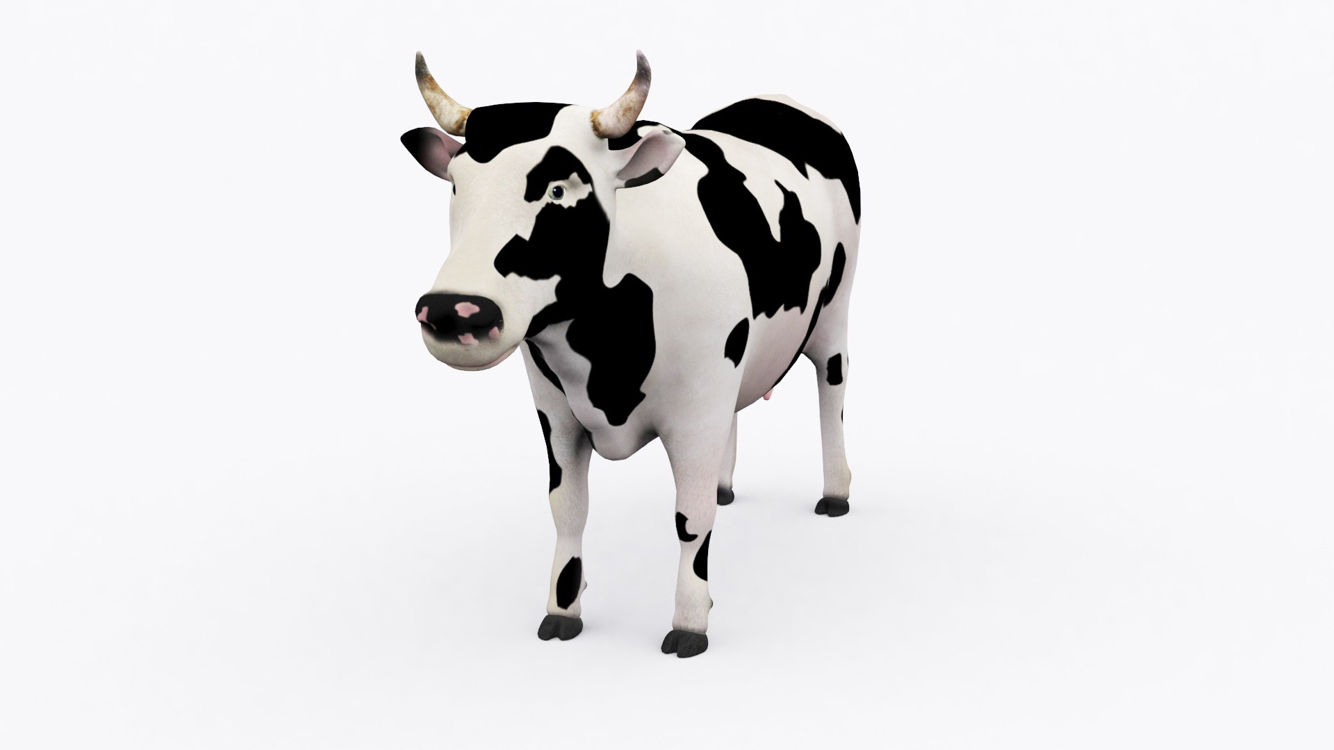 Cow 3D Model - TurboSquid 1618078