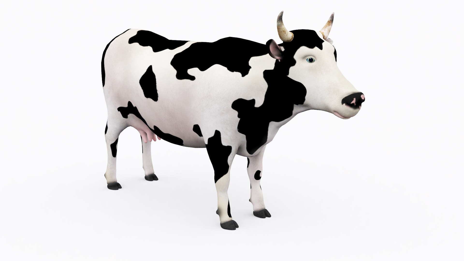 Cow 3D Model - TurboSquid 1618078