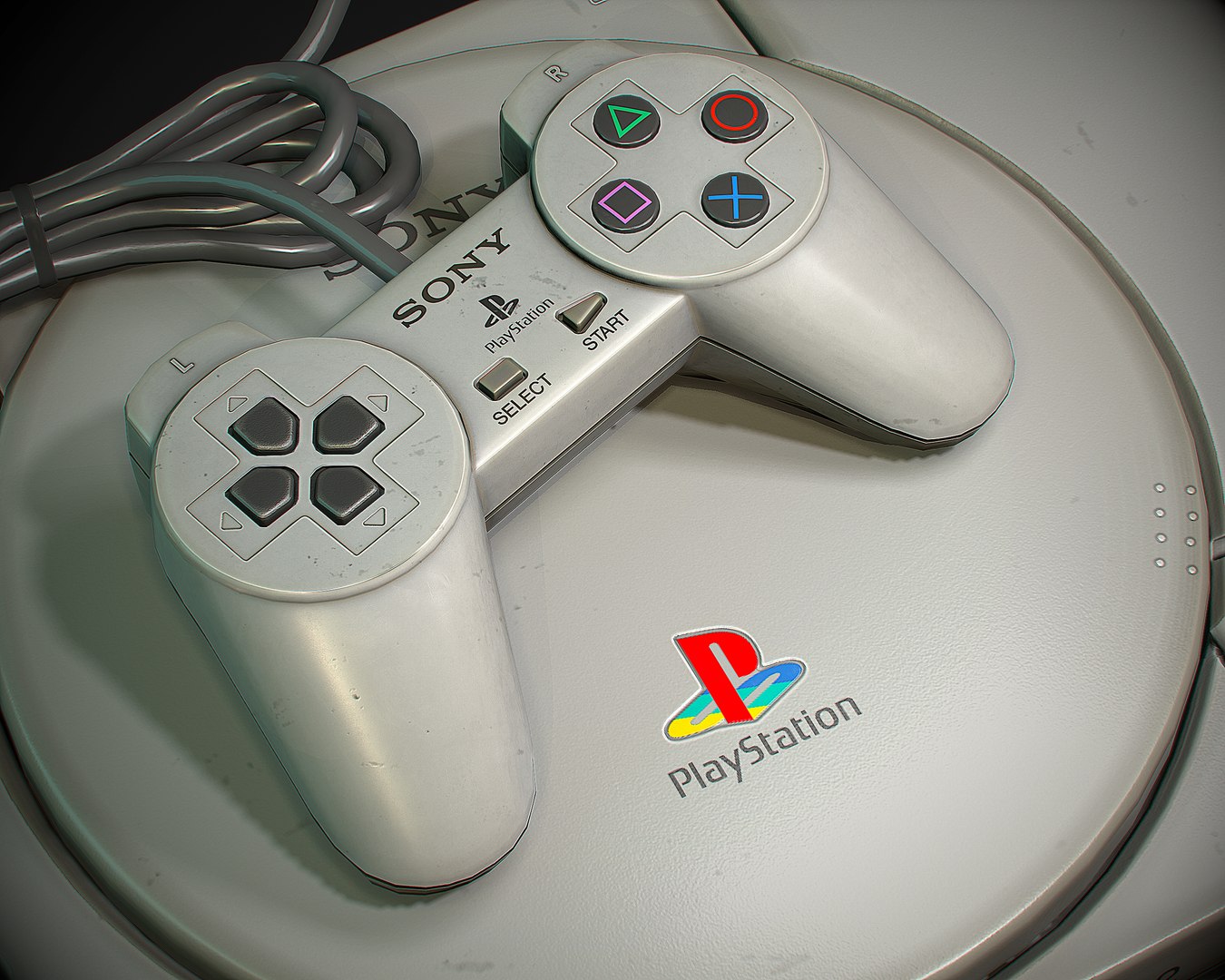 Playstation Sony 3D Model - TurboSquid 1346894