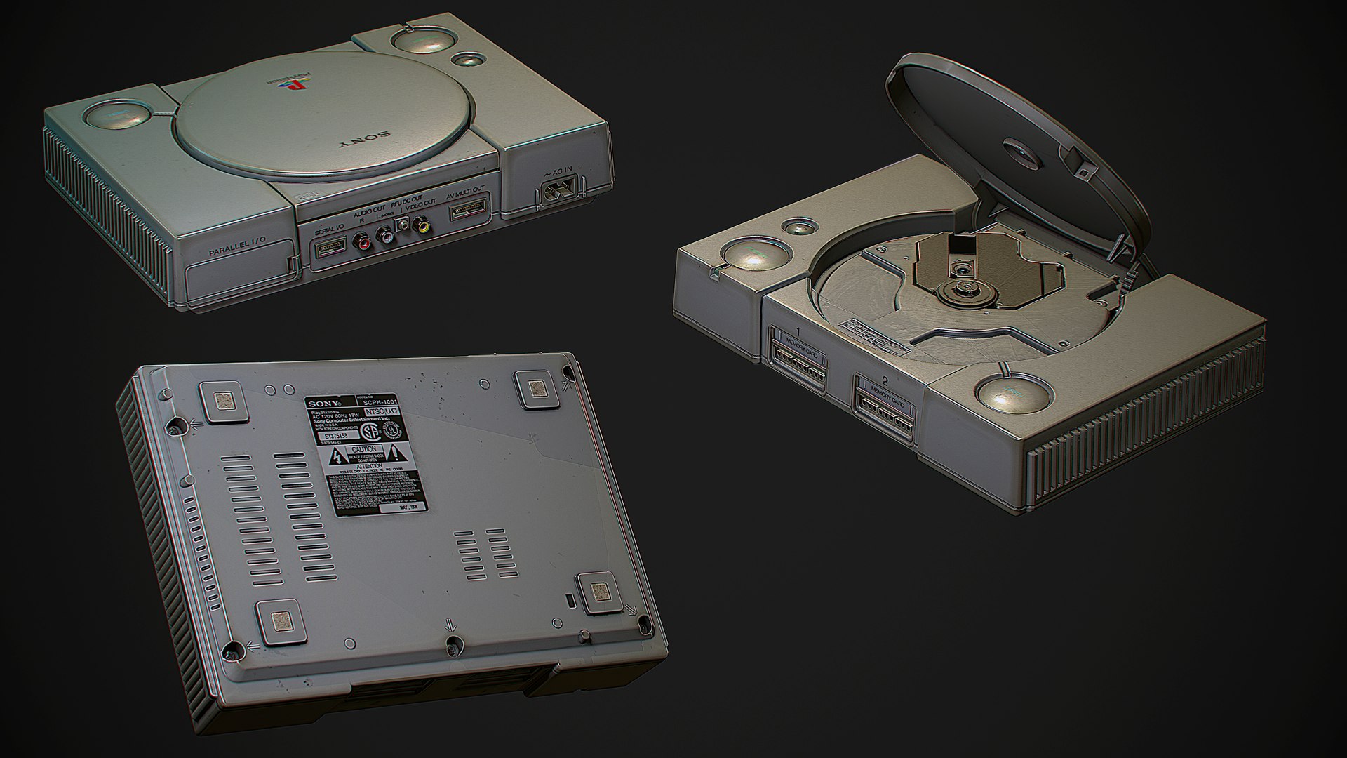 Playstation Sony 3D Model - TurboSquid 1346894