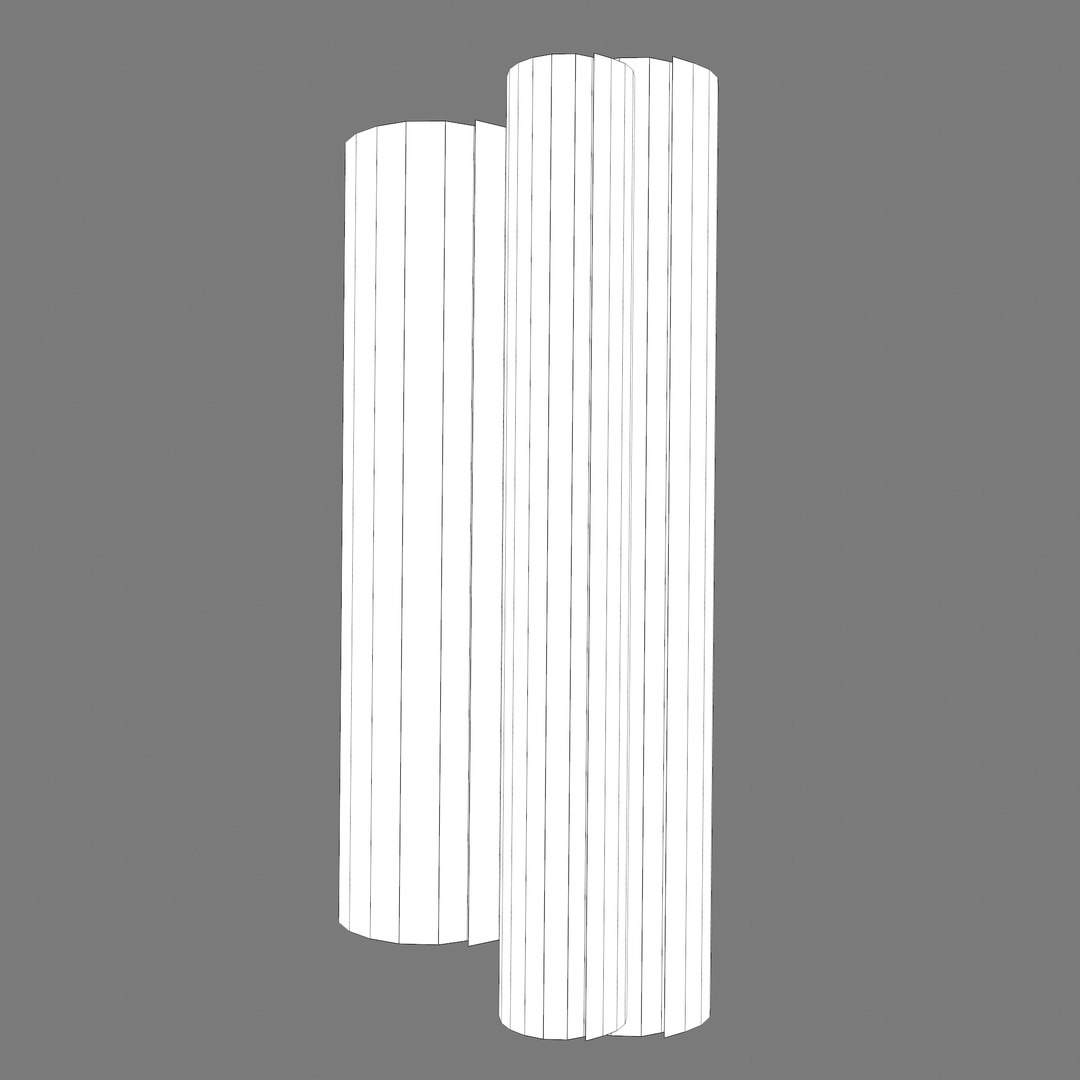 3D Scrolls Three Faded - TurboSquid 1731648