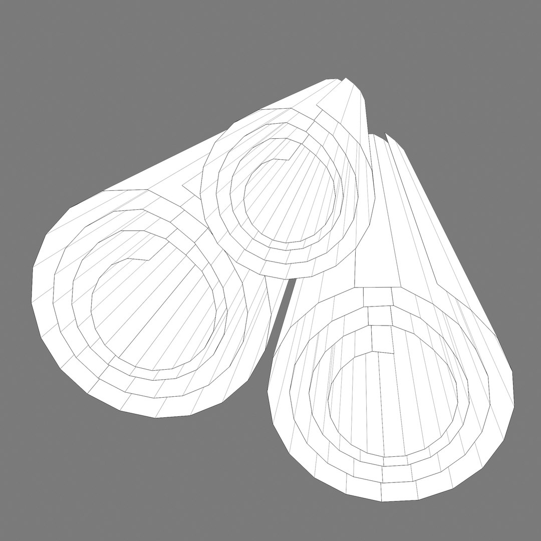 3D Scrolls Three Faded - TurboSquid 1731648