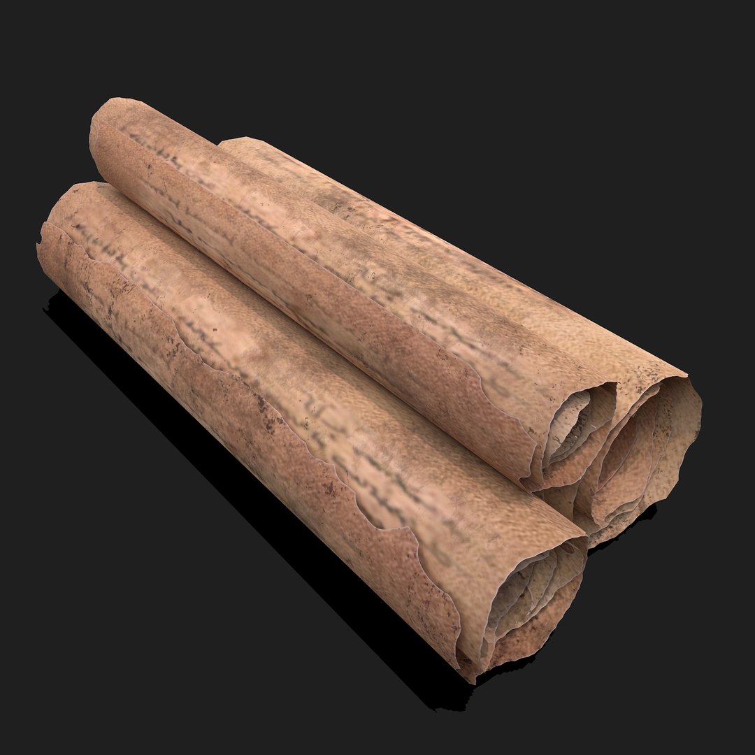 3D Scrolls Three Faded - TurboSquid 1731648