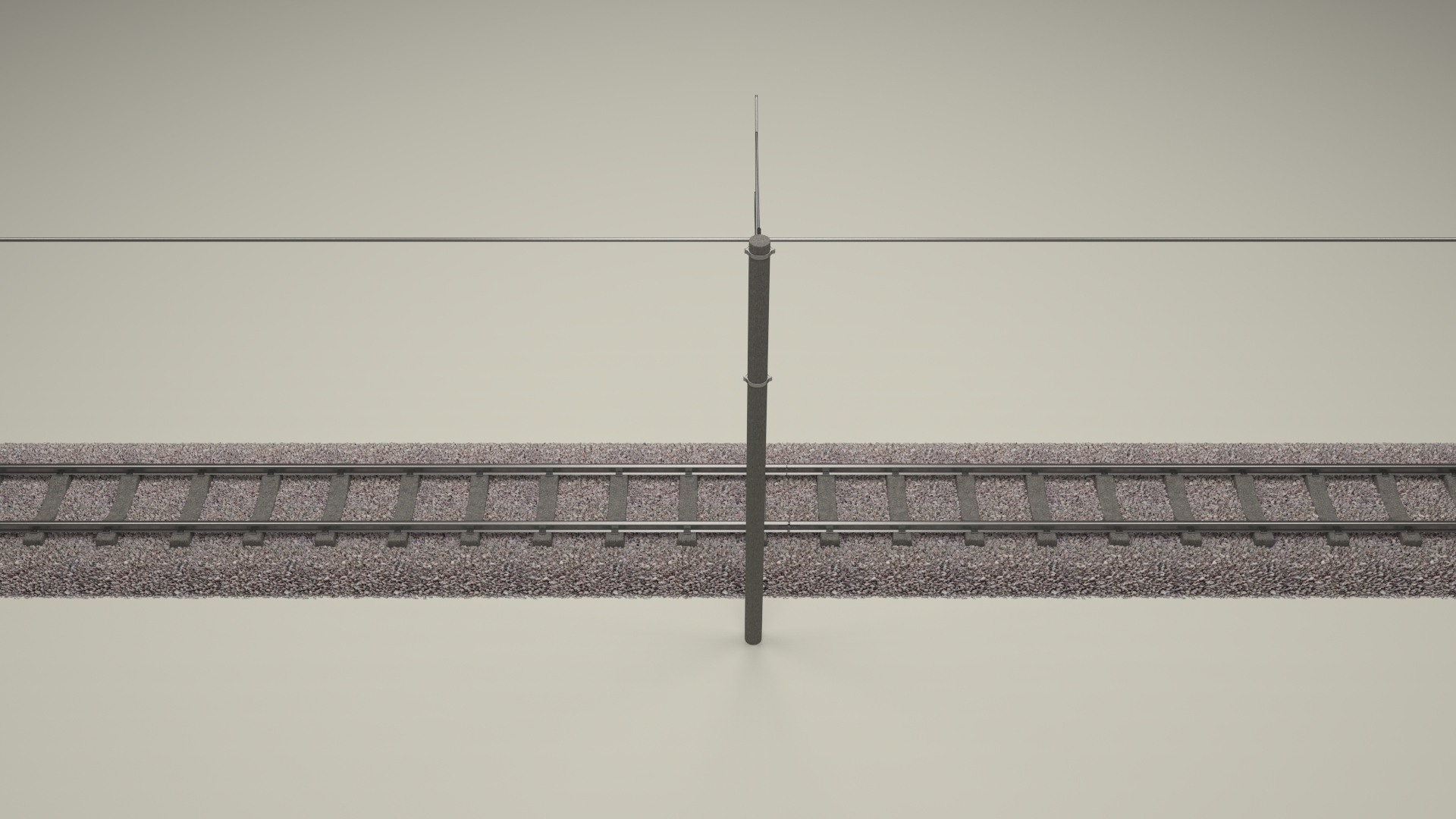 train track 3d obj