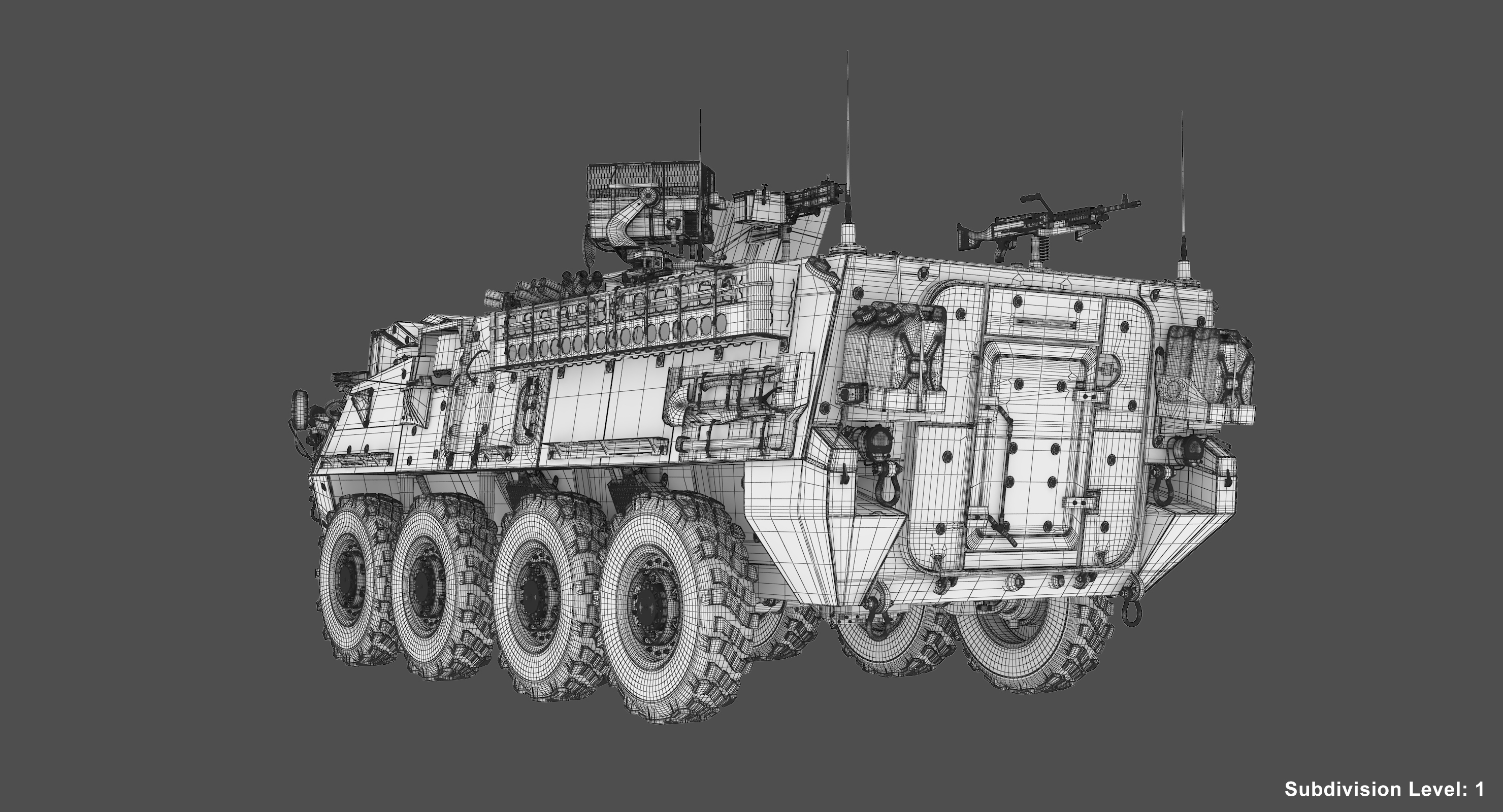M1127 vehicle 3D - TurboSquid 1431481