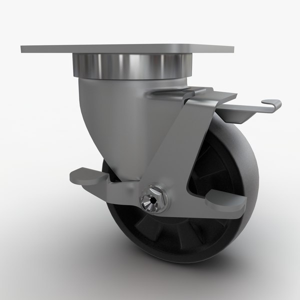 caster wheel 3d model