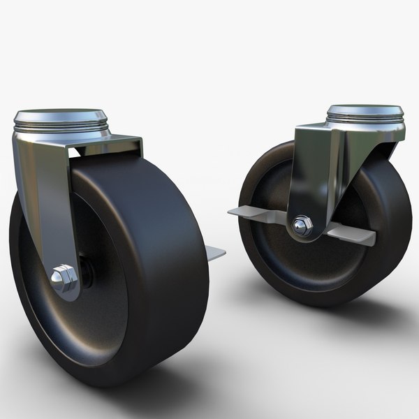 caster wheel 3d model