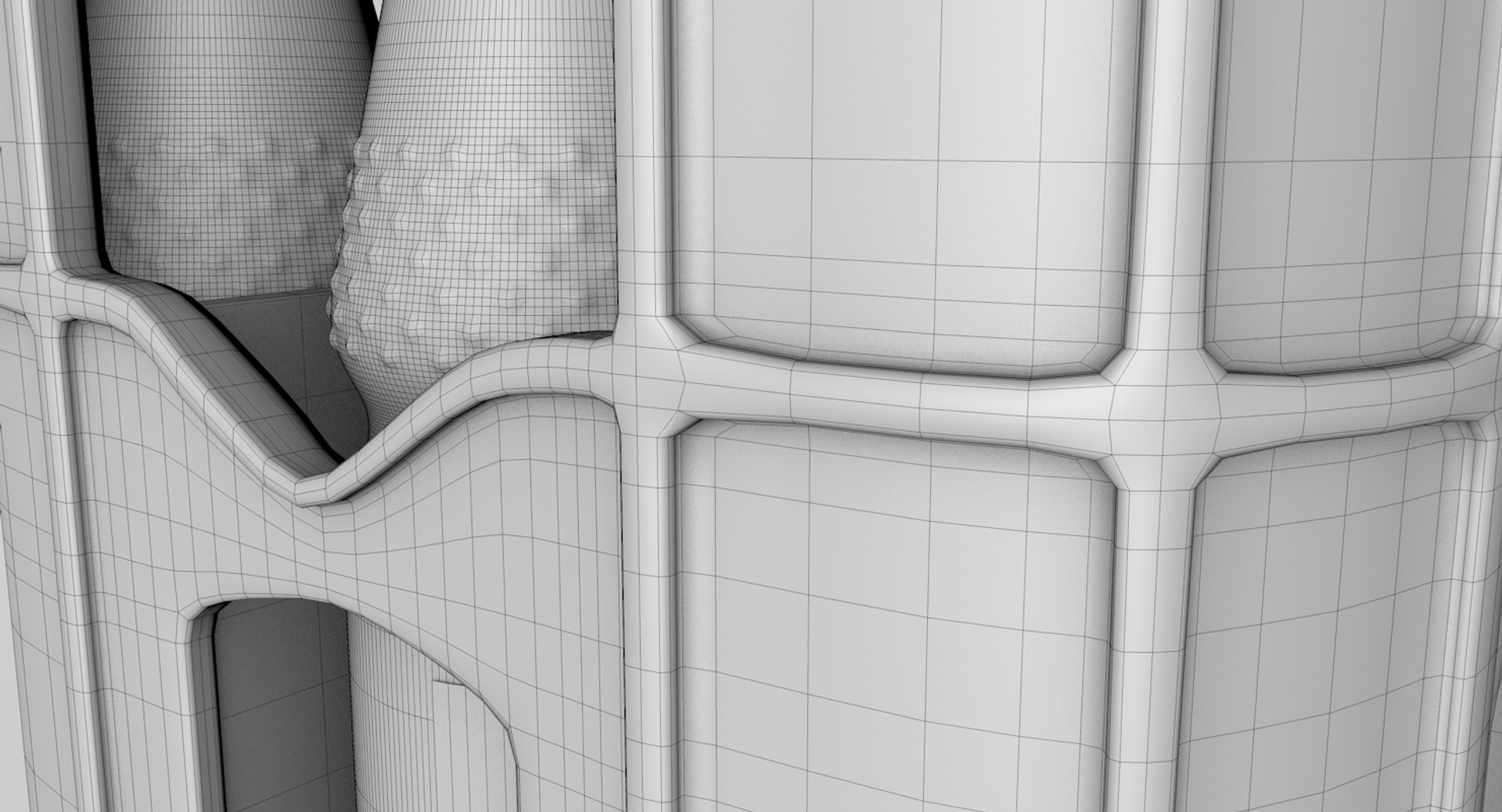 C4d Mineral Water Crate Bottles