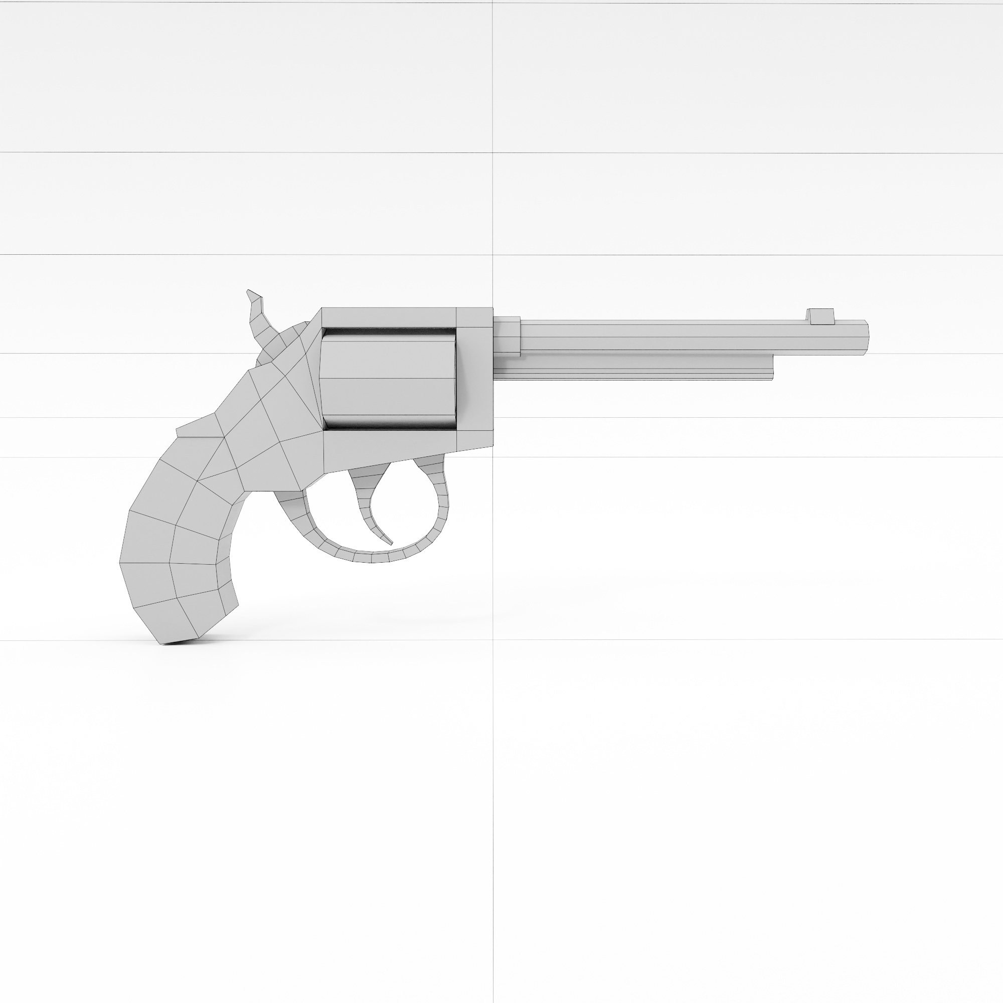 modelo 3d revólver COLT M1878 - TurboSquid 1992364