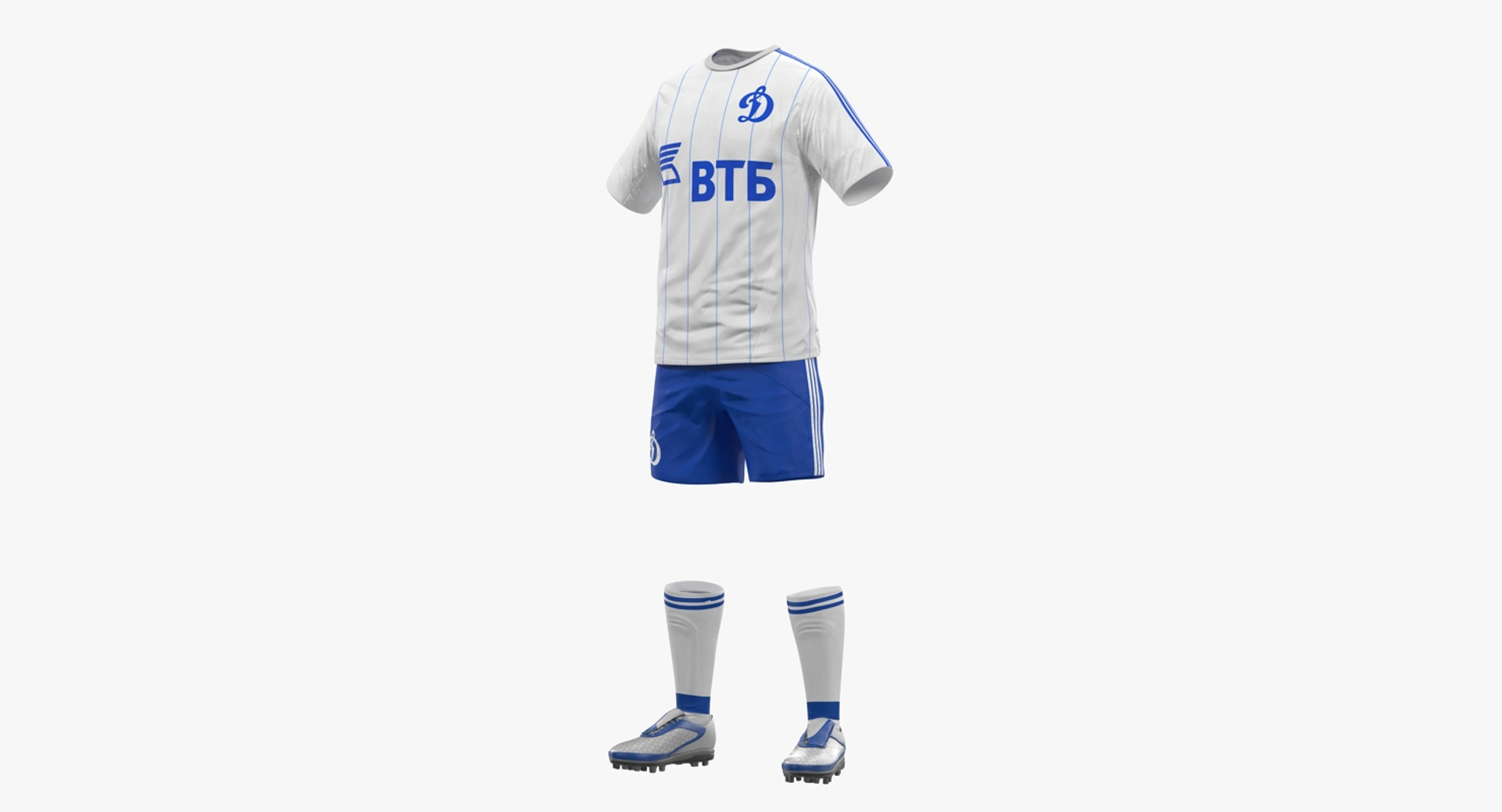 3D soccer uniform dynamo - TurboSquid 1304817