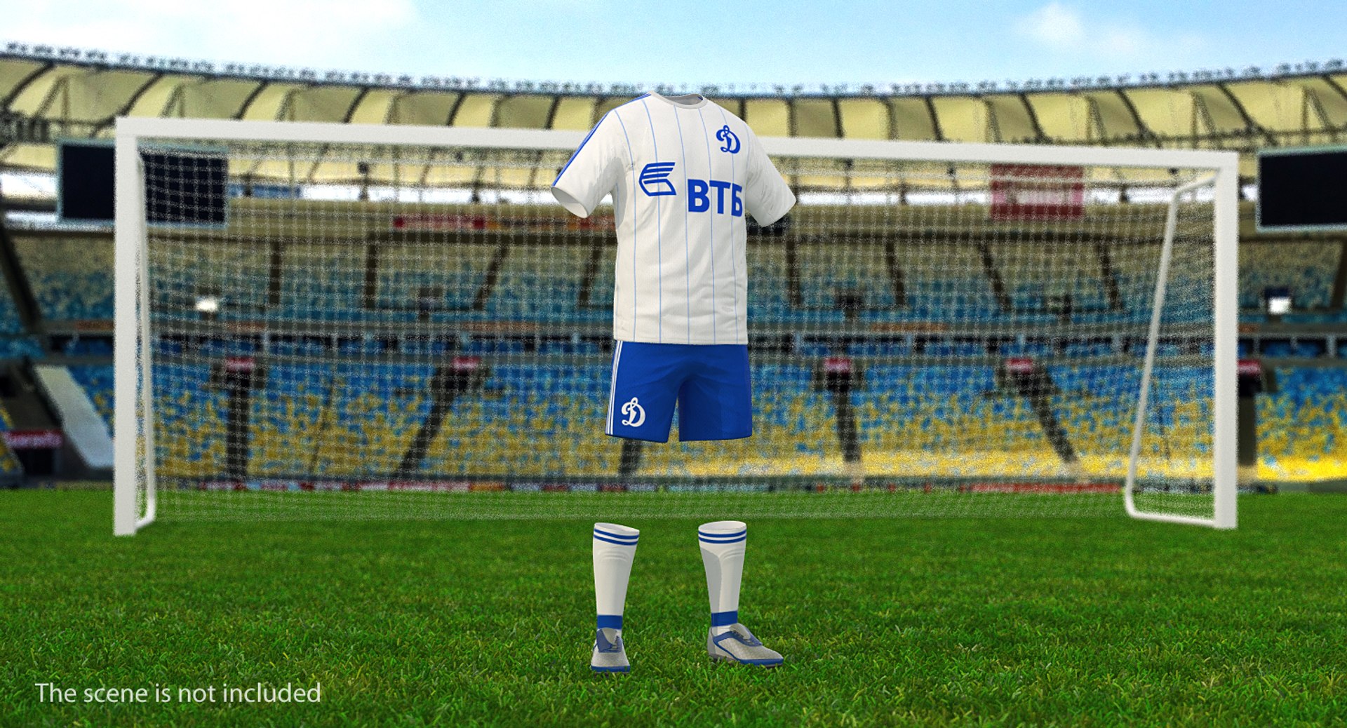 3D soccer uniform dynamo - TurboSquid 1304817