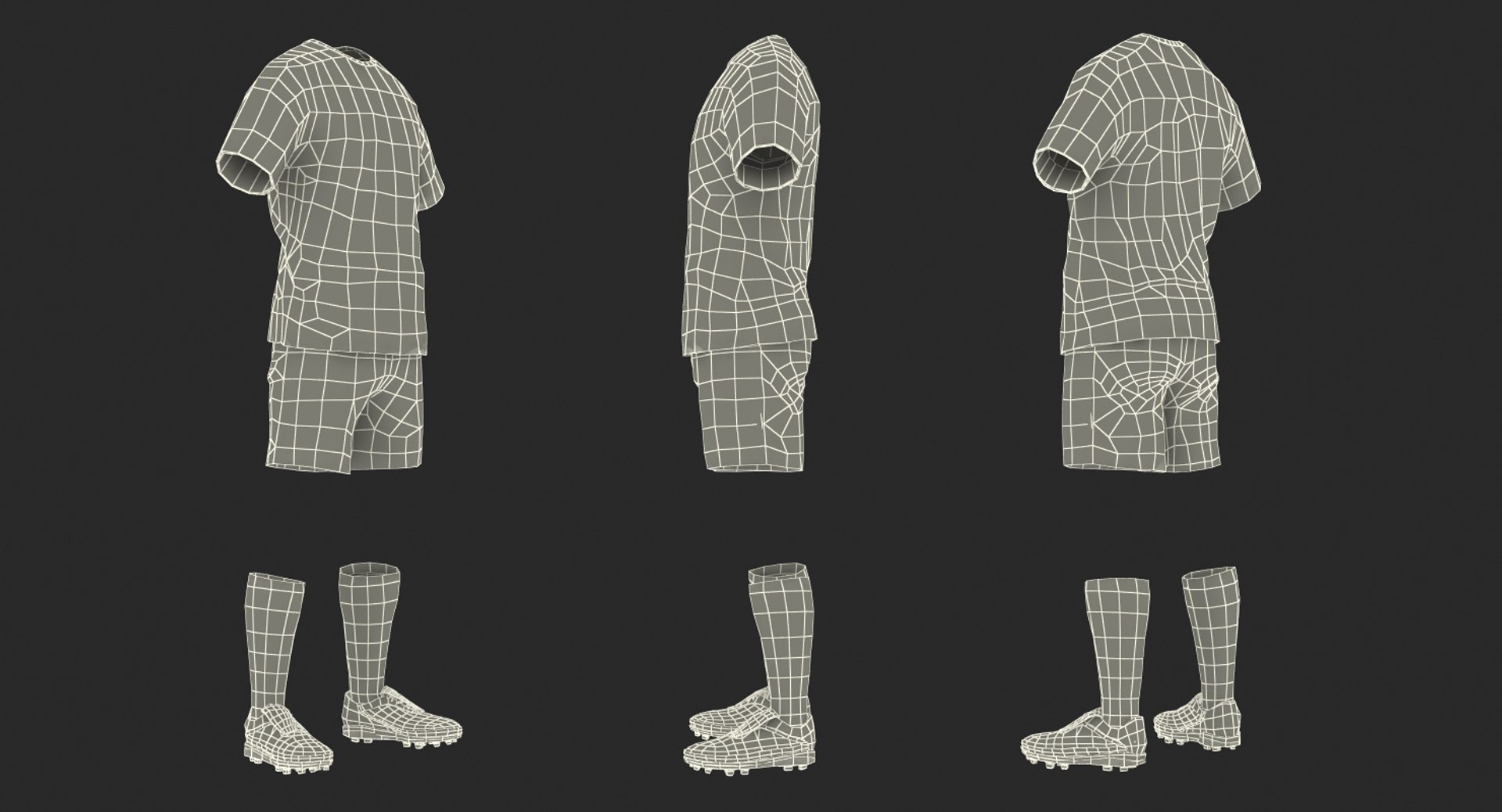 3D soccer uniform dynamo - TurboSquid 1304817