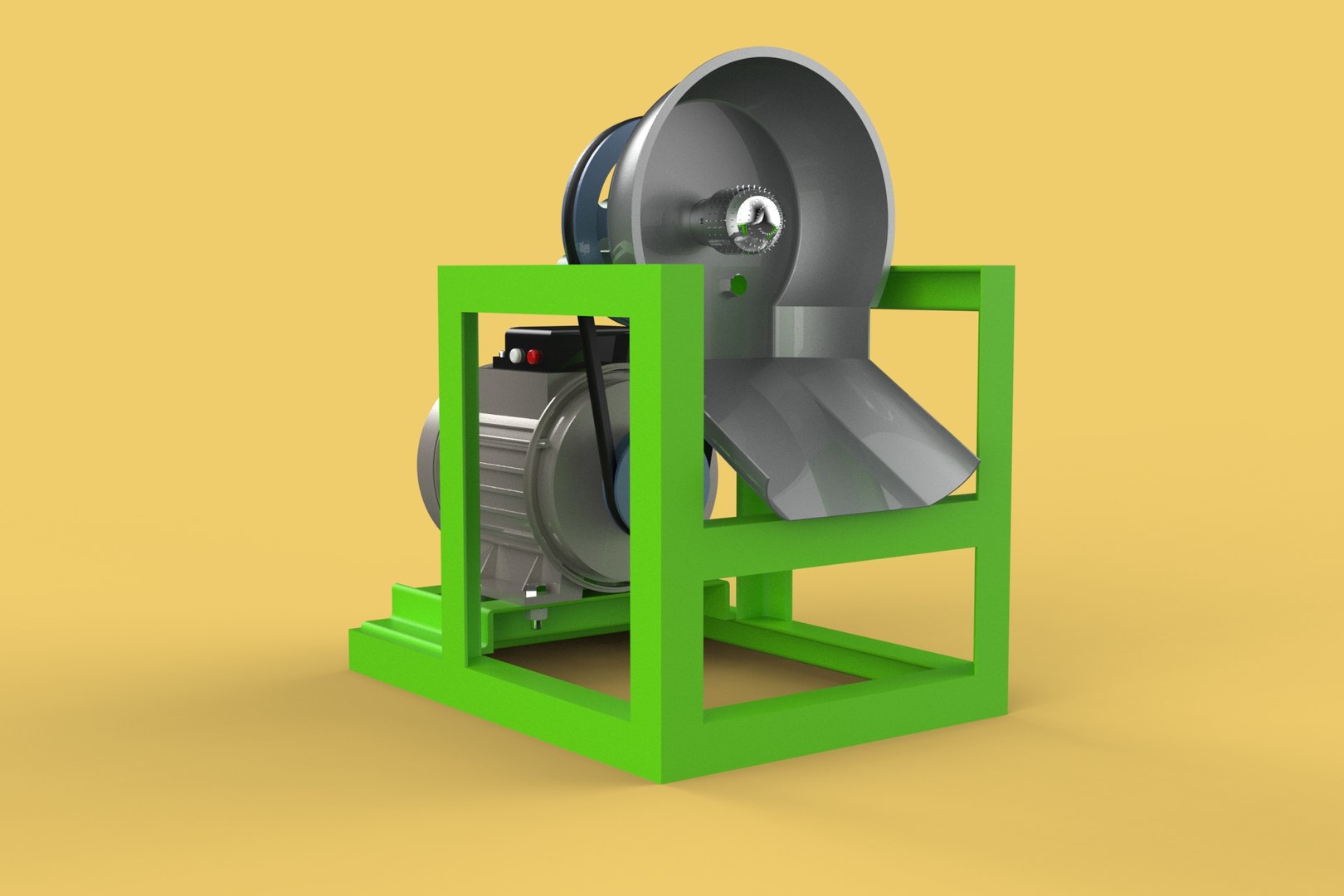 3D AUTOMATIC COCONUT GRATING MACHINE GRATER SCRAPER CHOPPER ...