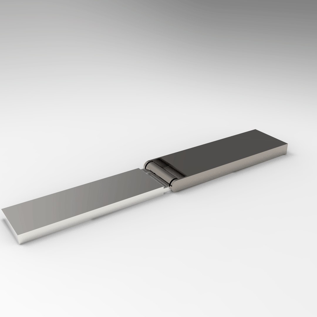 3D Simple Hinge - TurboSquid 1514025