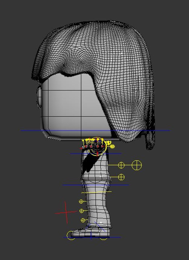 Simple Character Rigged 3D Model - TurboSquid 1439299
