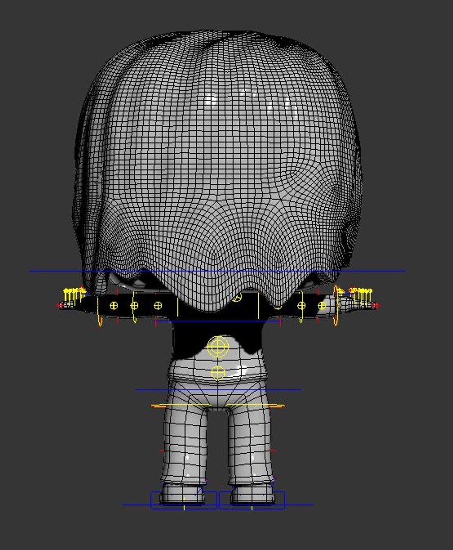 Simple Character Rigged 3D Model - TurboSquid 1439299