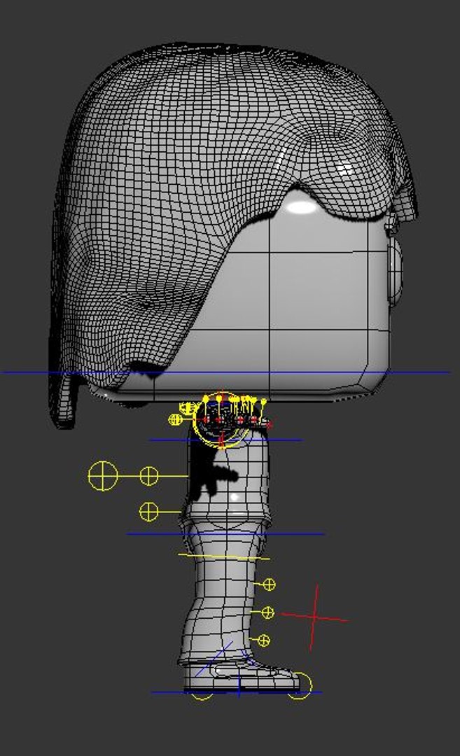 Simple Character Rigged 3D Model - TurboSquid 1439299