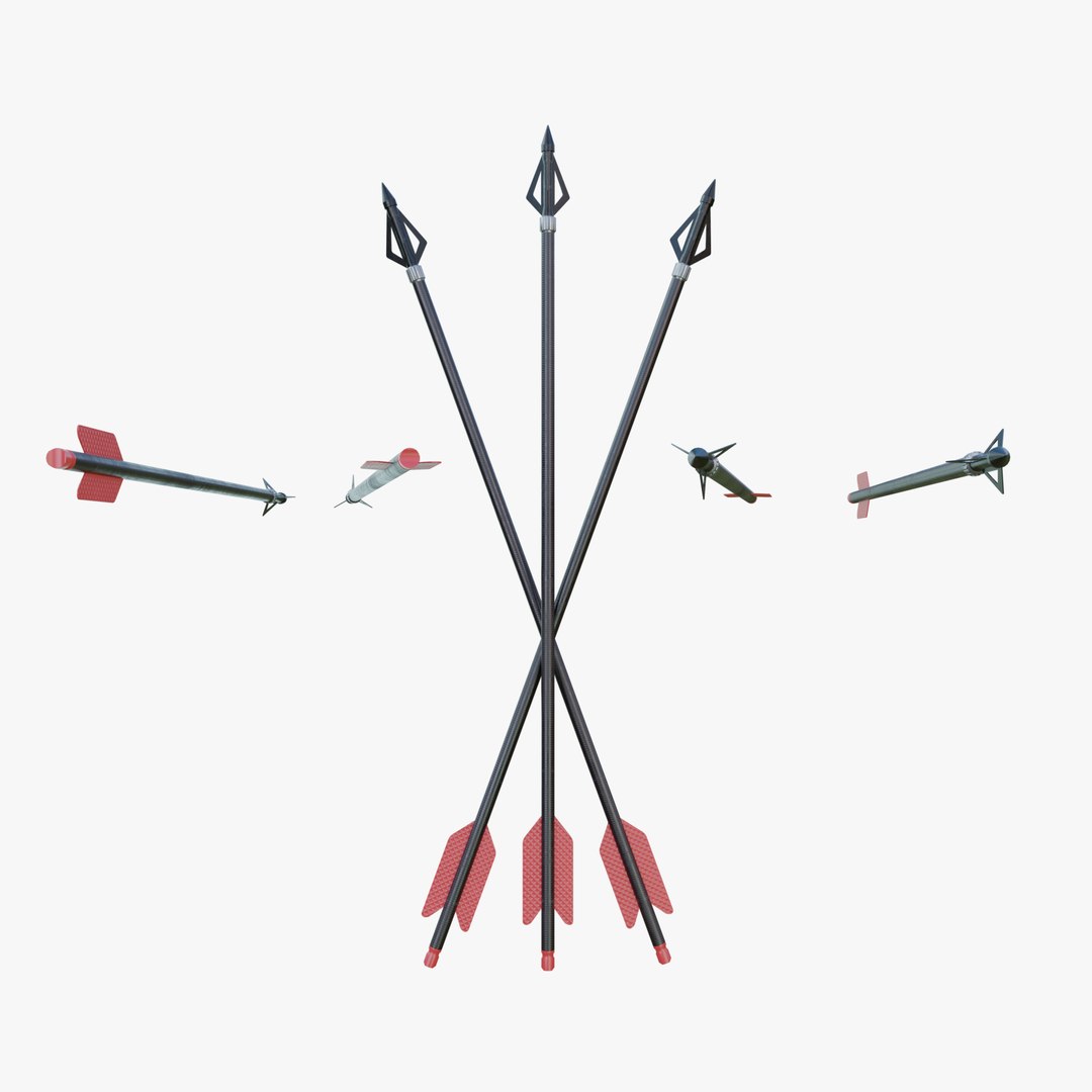Free 3D Arrow Model - TurboSquid 1192030