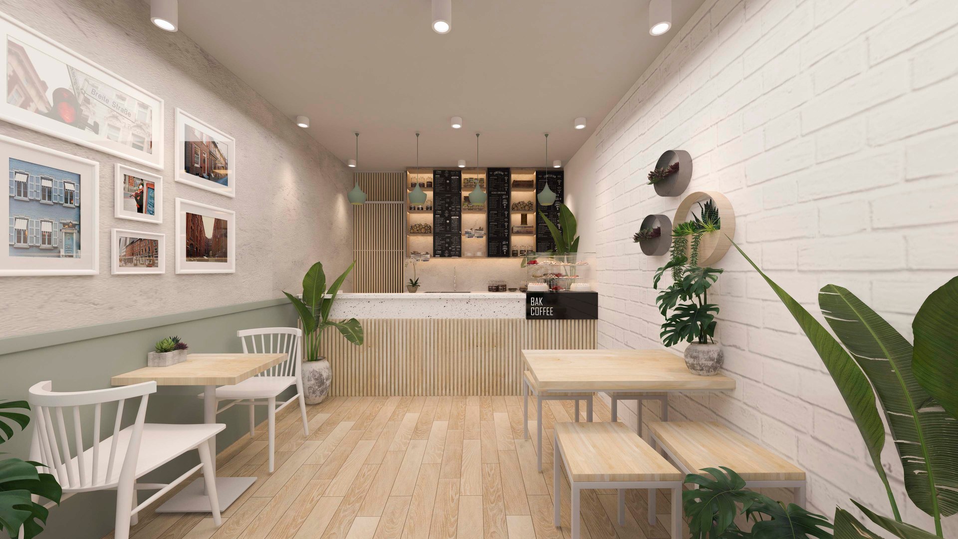 Coffee Shop Cafe 3D Model Model - TurboSquid 2163801