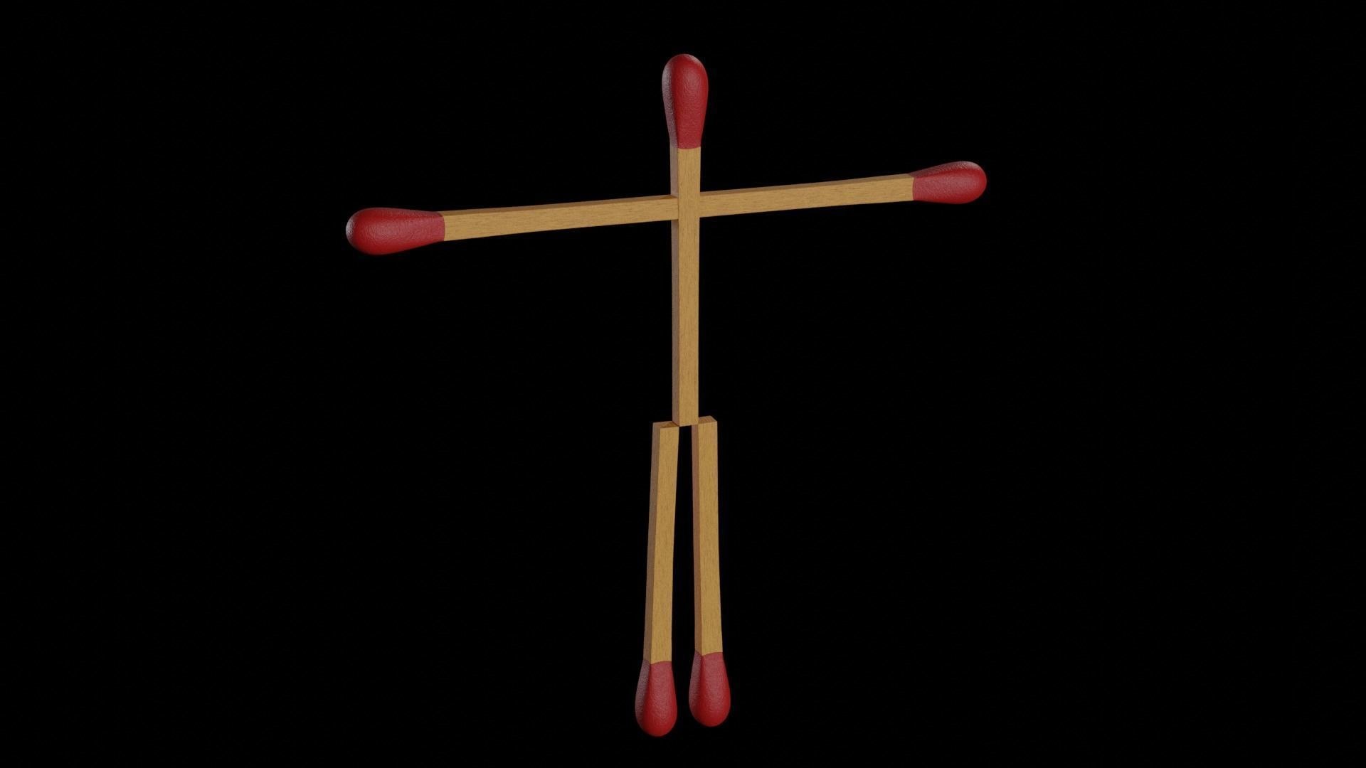 3D Stick Character - TurboSquid 2319218