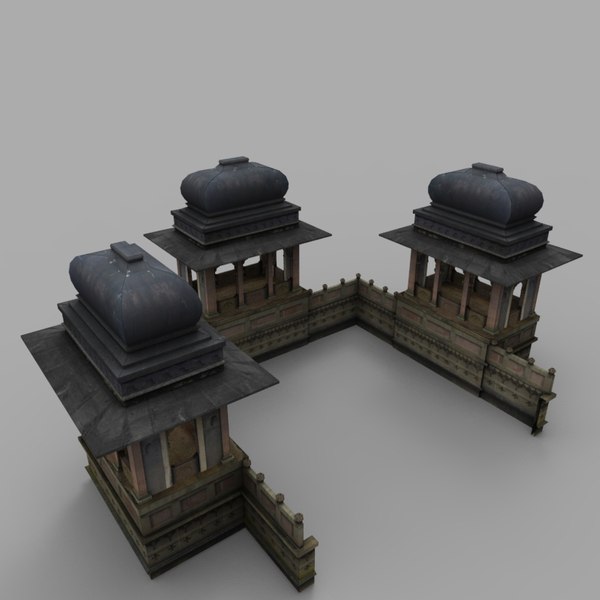 3d max temple tomb