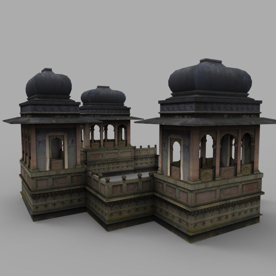 3d Max Temple Tomb