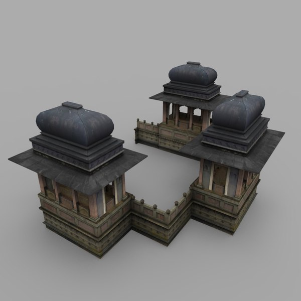 3d max temple tomb