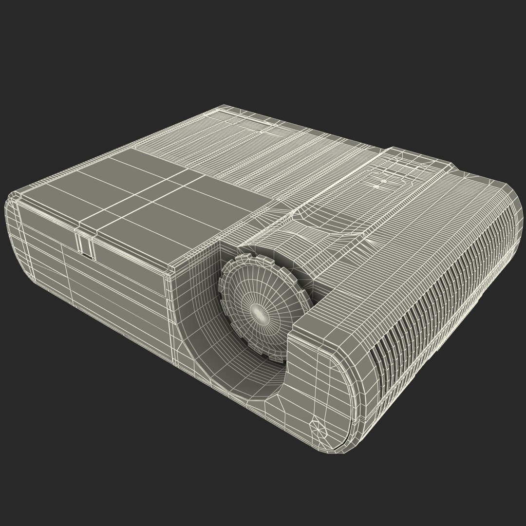 3d model projector mitsubishi xd221u st