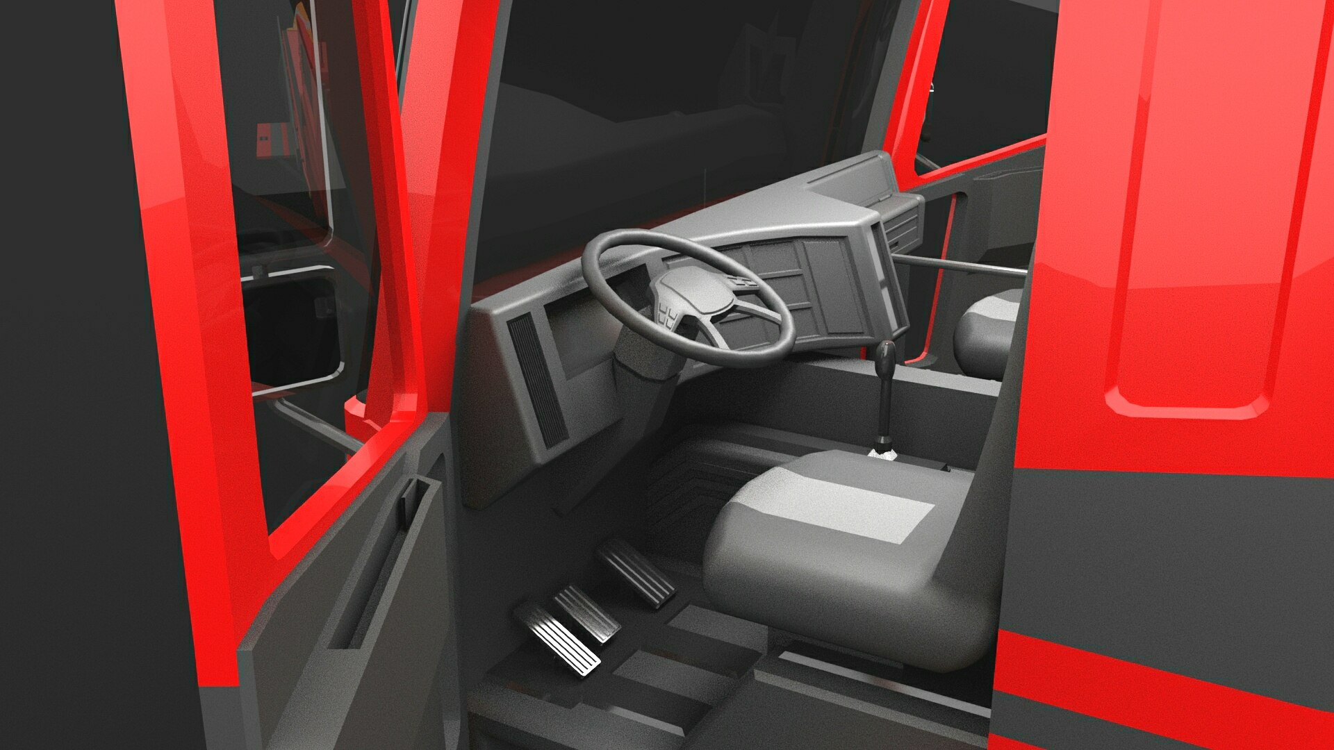 Fire Dept Evacuation Loader Unit 3D Model - TurboSquid 1833592