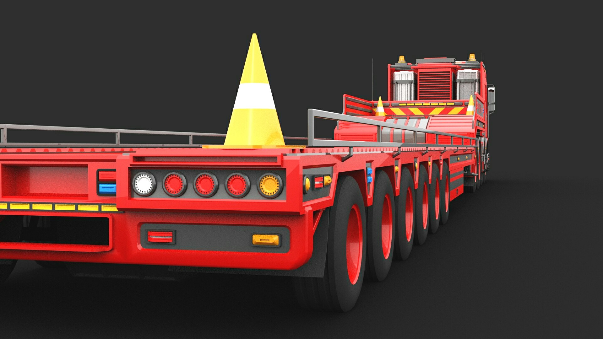 Fire Dept Evacuation Loader Unit 3D Model - TurboSquid 1833592