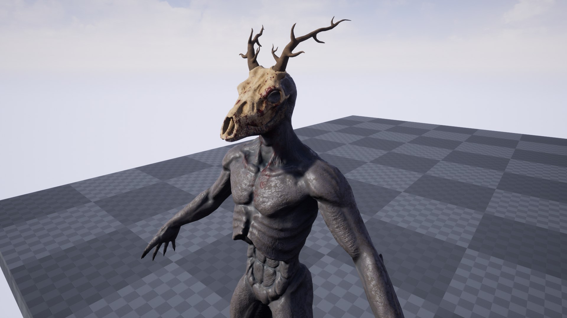 3D Wendigo - TurboSquid 2090470