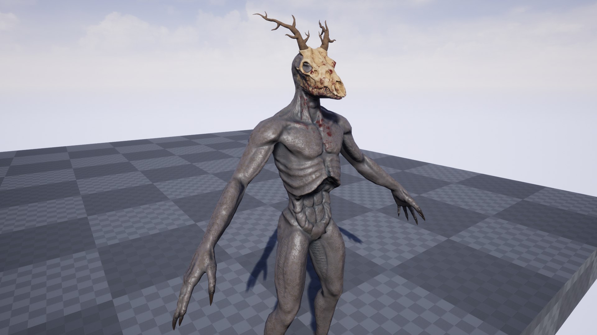 3D Wendigo - TurboSquid 2090470